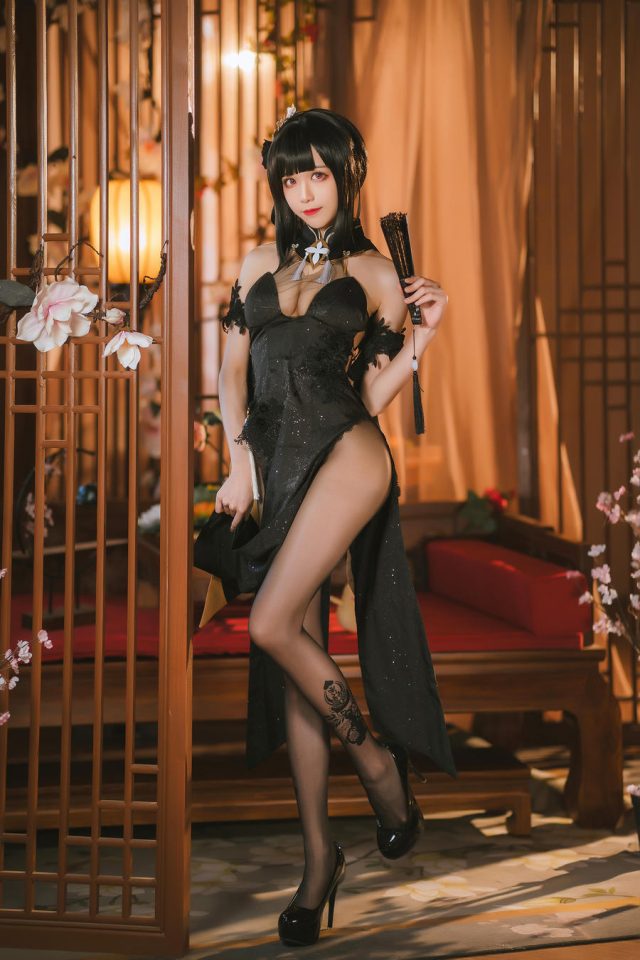 清纯与魅力并存：揭秘coser Tomoyo酱的二次元魅力旅程 – 萌萌秀