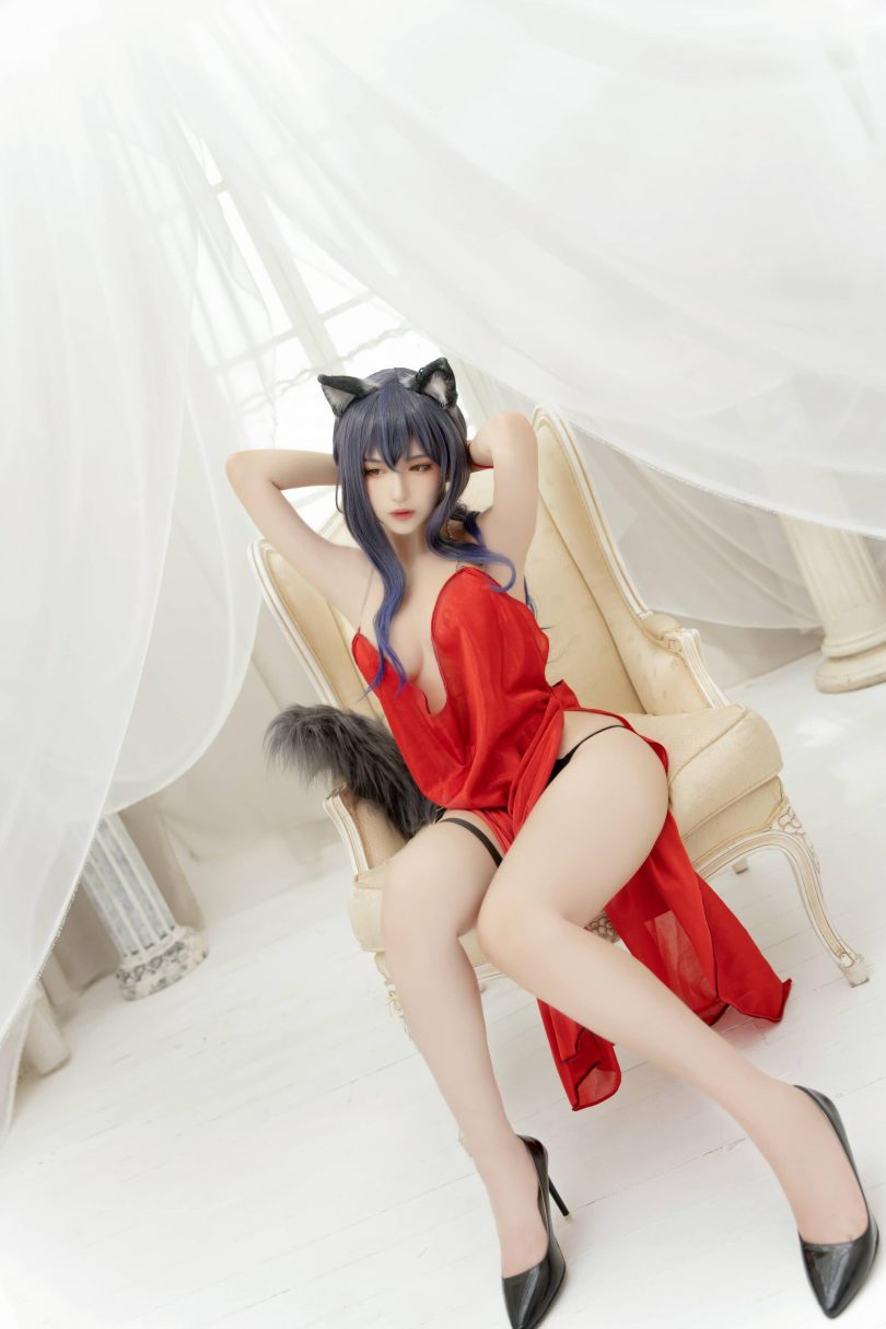 Shika小鹿鹿cos德克萨斯 | Shika小鹿鹿_明日方舟·德克萨斯cos [12P-124MB] – 萌萌秀